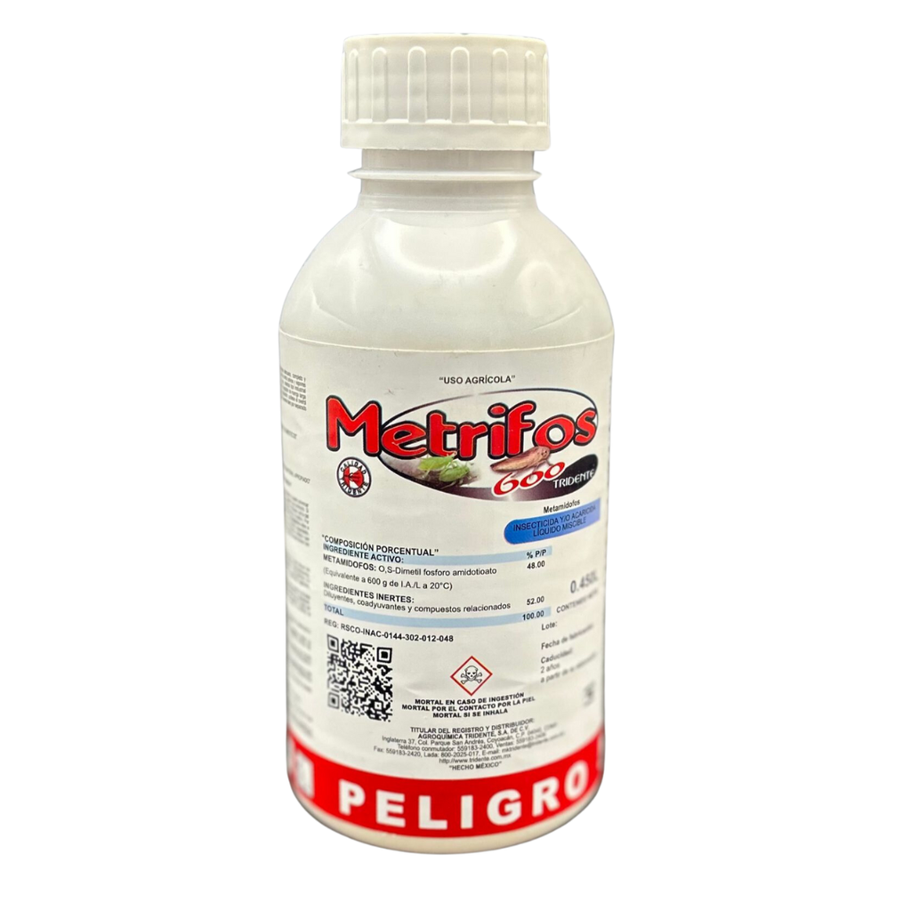 METRIFOS 600 (METAMIDOFOS) - 450ML | Agricola Campos